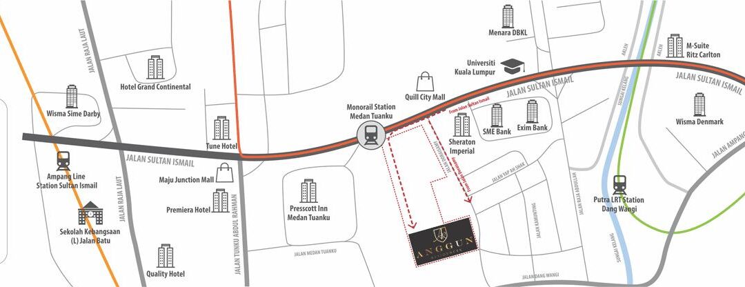 anggun-residences-location-map | New Launch Property | Condo - KL, PJ ...