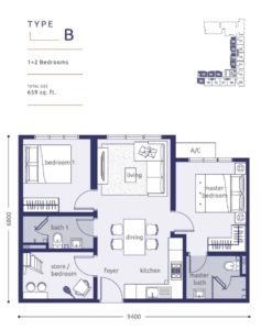 Meta-City-Floor-Plan-Type-B | New Launch Property | Condo - KL, PJ ...