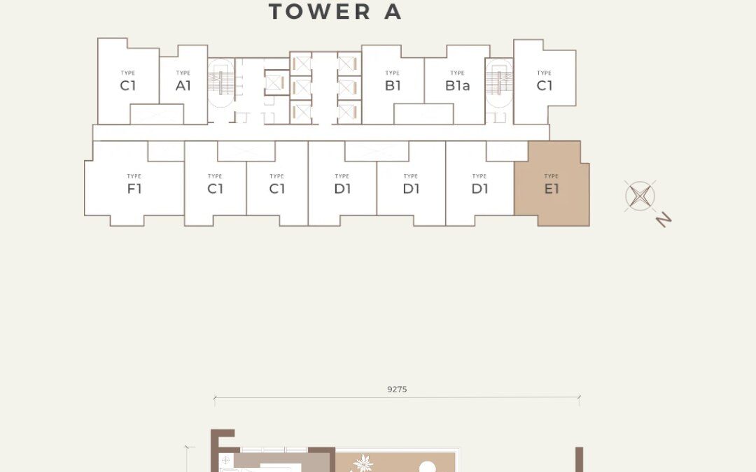 Amaya-Residences-Unit-Layout-Type E1 | New Launch KL & PJ