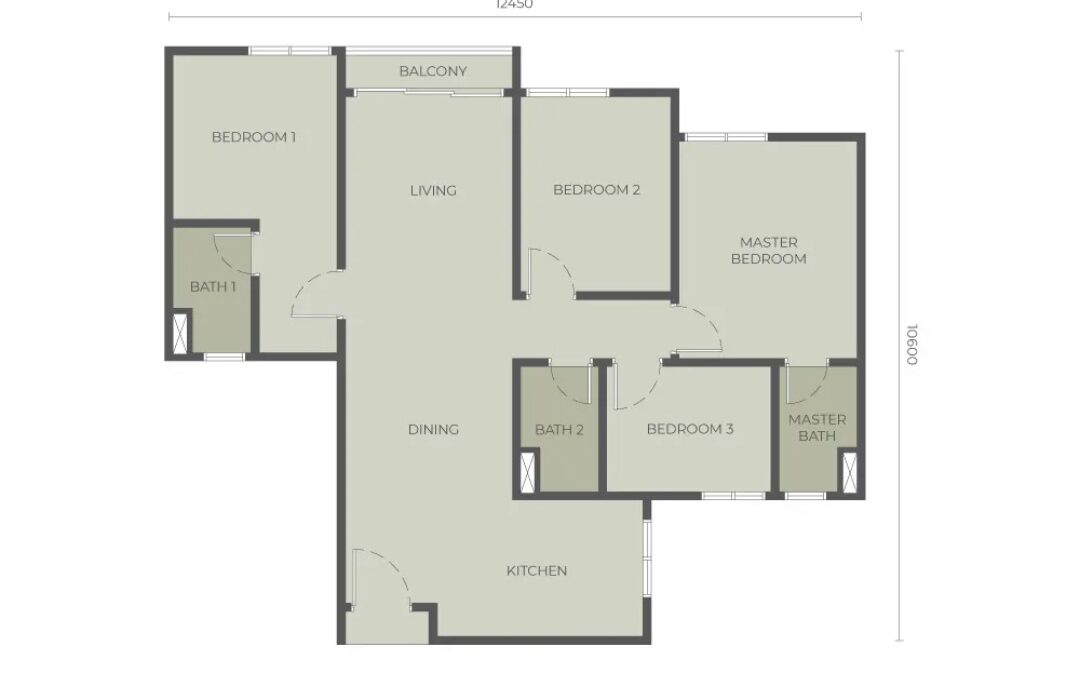 Mosaic-Residences-Unit-Floor-Plan-Type E | New Launch KL & PJ