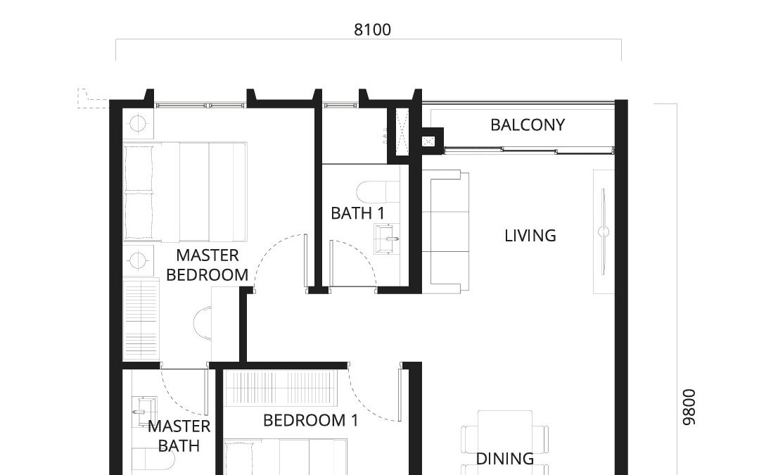 Stellaris-Riana-Dutamas-Unit-Layout-Type-A1 | New Launch KL & PJ