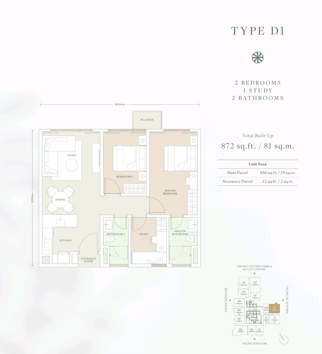 Parkside-Residences-Unit Layout-Type-D1 | New Launch KL & PJ